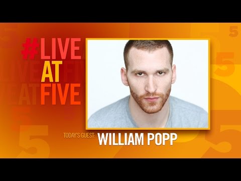 Broadway.com #LiveatFive with William Popp of WAITRESS