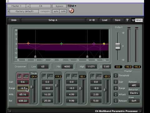 Waves C4 Multiband Compressor iMuso