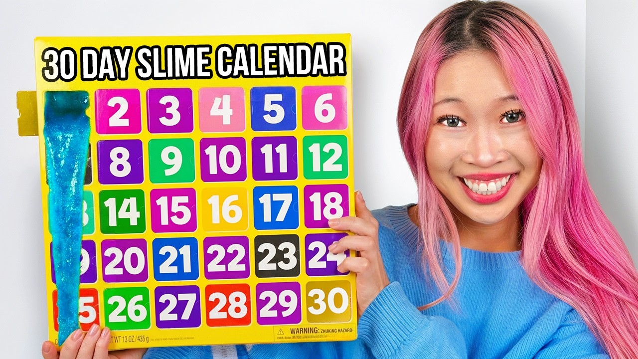 I Bought Every Slime Advent Calendar!