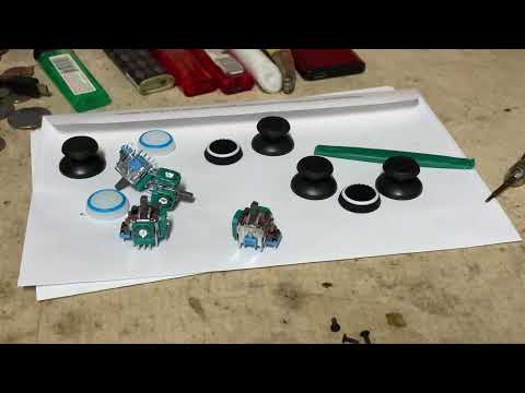 Replace analog sticks PS4 controller repair soldering