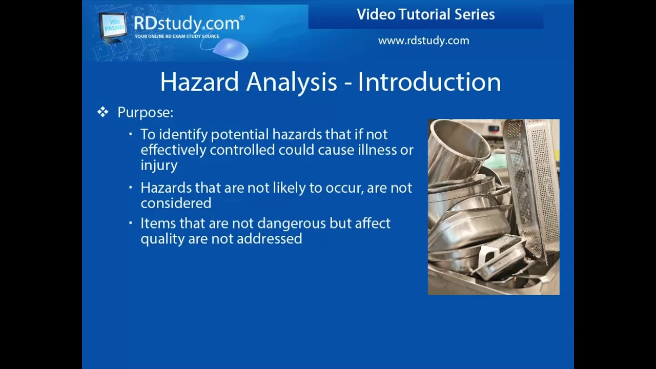 HACCP - Step 1, Part 1