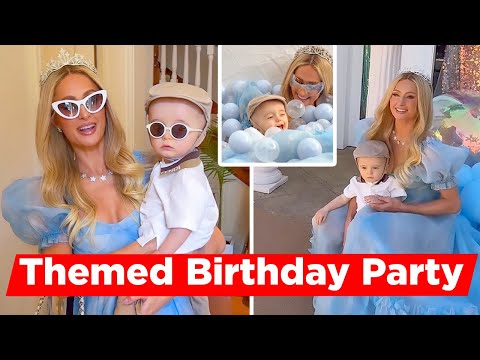 Paris Hilton Celebrated Her Son Phoenix's 1st Themed Birthday Party