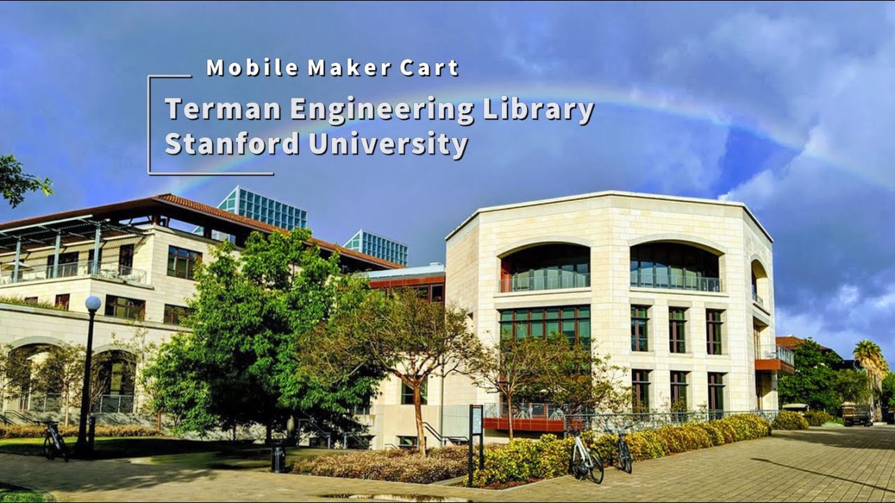 Mobile Maker Cart, Terman Engineering Library, Stanford University