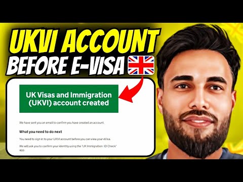 How to Apply for E-Visa (2025 Tutorial) How to Create UKVI Account, UK Passport