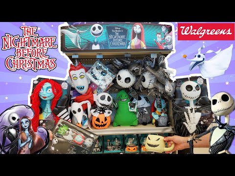 Nightmare Before Christmas Walgreens Collection 2020 -Halloween Decorations Sally & Jack Skellington