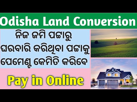 Land Conversion In Odisha | How to Payment after Agriculture Land to Residential Plot | OdiaBTechie