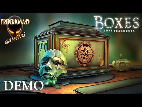 Boxes Lost Fragments FULL DEMO Walkthrough 1 [The Cryptic Chest - Steam & Secrets] (Puzzle game)