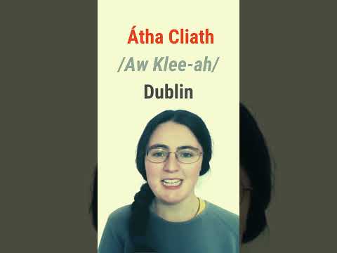 How to say County Dublin in Irish #bitesizeirish