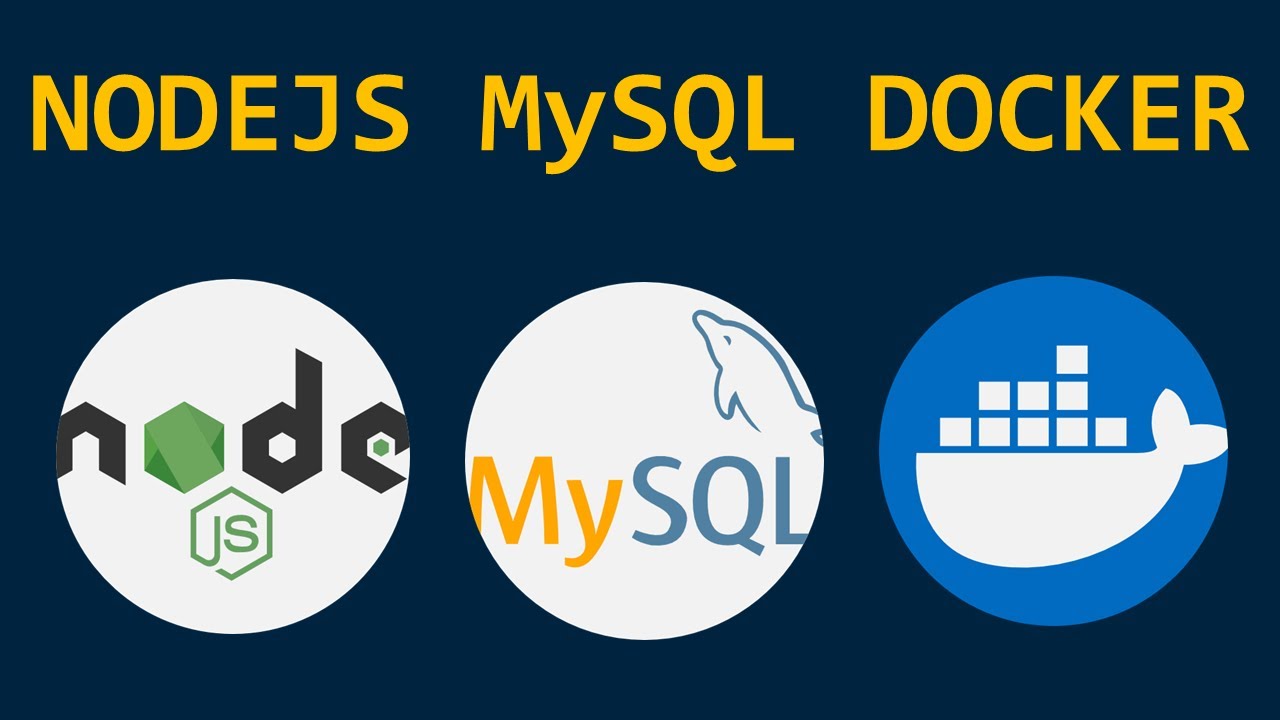 NodeJs API with MySQL and Docker - Part 1