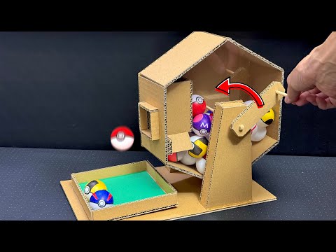 How to Make a Bingo Machine with Cardboard 【Easy Craft】