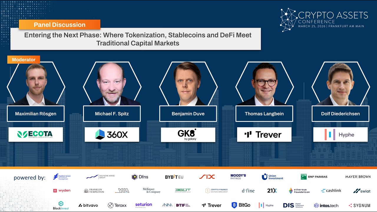 CAC26 - Next Phase: Where Tokenization, Stablecoins and DeFi Meet Traditional Capital Markets(Panel)