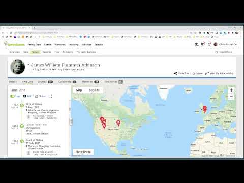 How To Explore the Person Page on FamilySearch