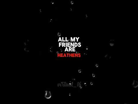 Twenty one pilots -heathens #lyrics #music #fyp #shorts #aestheic