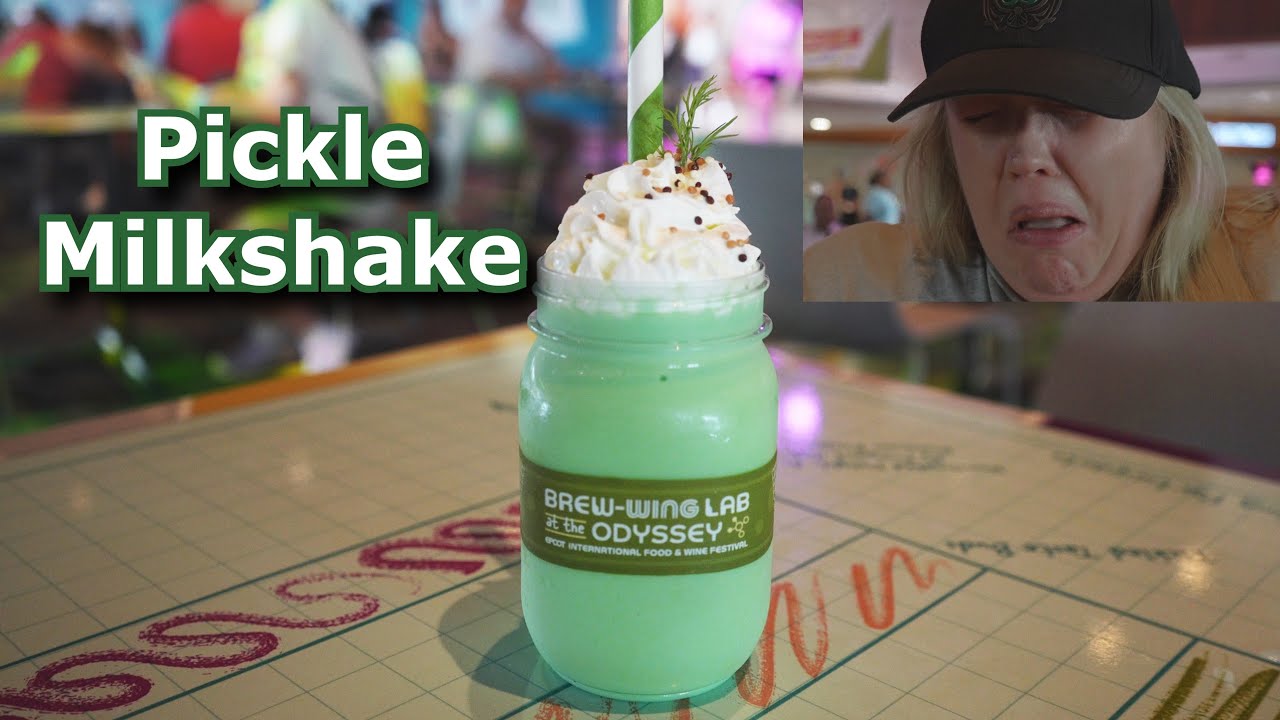 MyDisneyFix | PICKLE MILKSHAKE - Honest Review - Epcot - Walt Disney ...