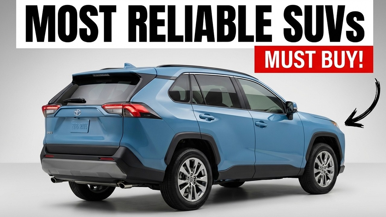 10 MOST Reliable Japanese SUVs to Buy in 2026