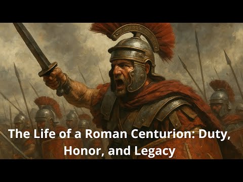 The Life of a Roman Centurion: Duty, Honor, and Legacy
