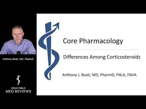 Pharmacology - Main Difference in Corticosteroids - by Dr. Busti