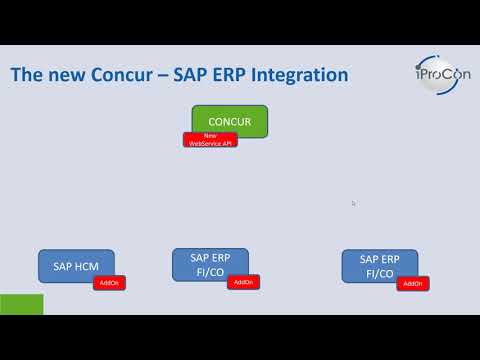 The New Concur - SAP Integration: Live Demo Financial Posting
