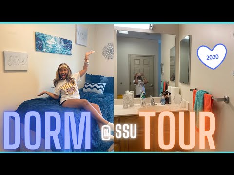 SAVANNAH STATE UNIVERSITY COLLEGE DORM TOUR!! / FRESHMAN YEAR 2020! Tiger Court! | Nyla Symone