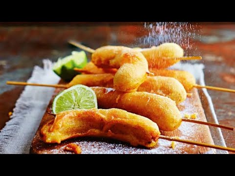 Deep Fried Bananas Are A Light And Tasty Dessert