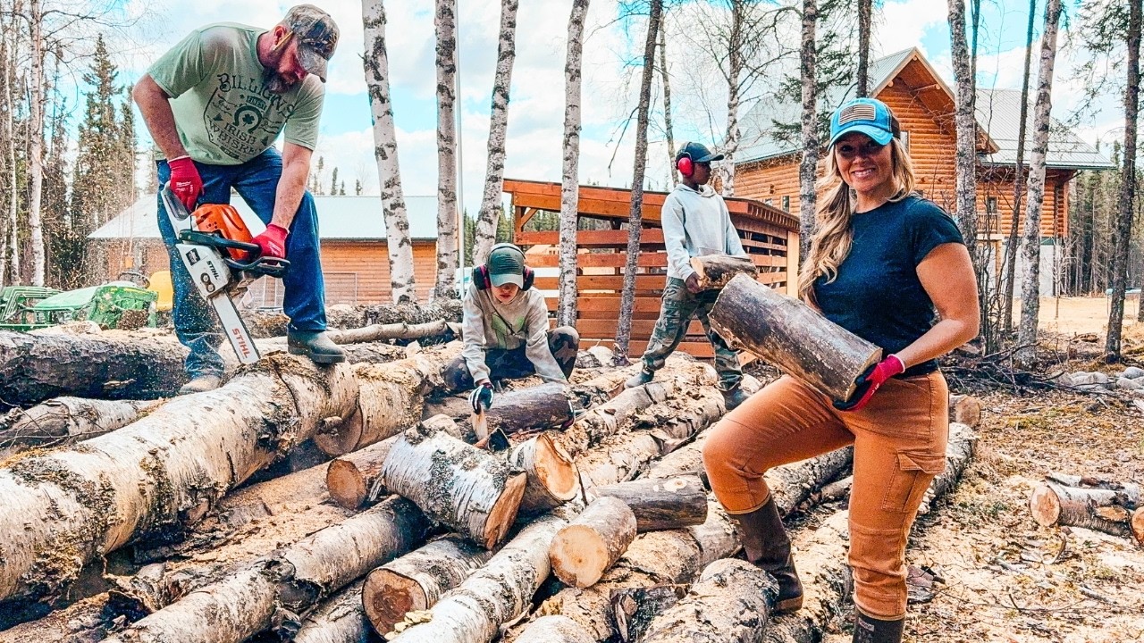 Life in ALASKA: We're Getting Ahead Before Summer Hits