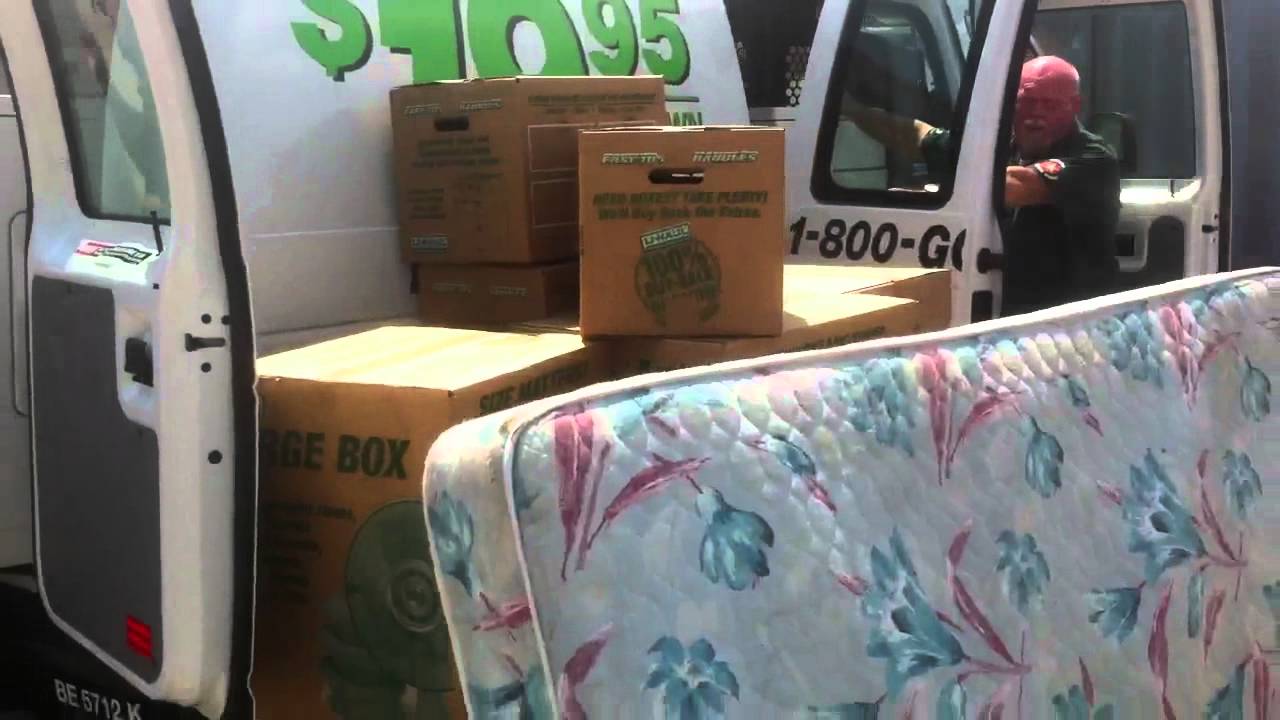 U-Haul Cargo Van (BE) Loading Exercise