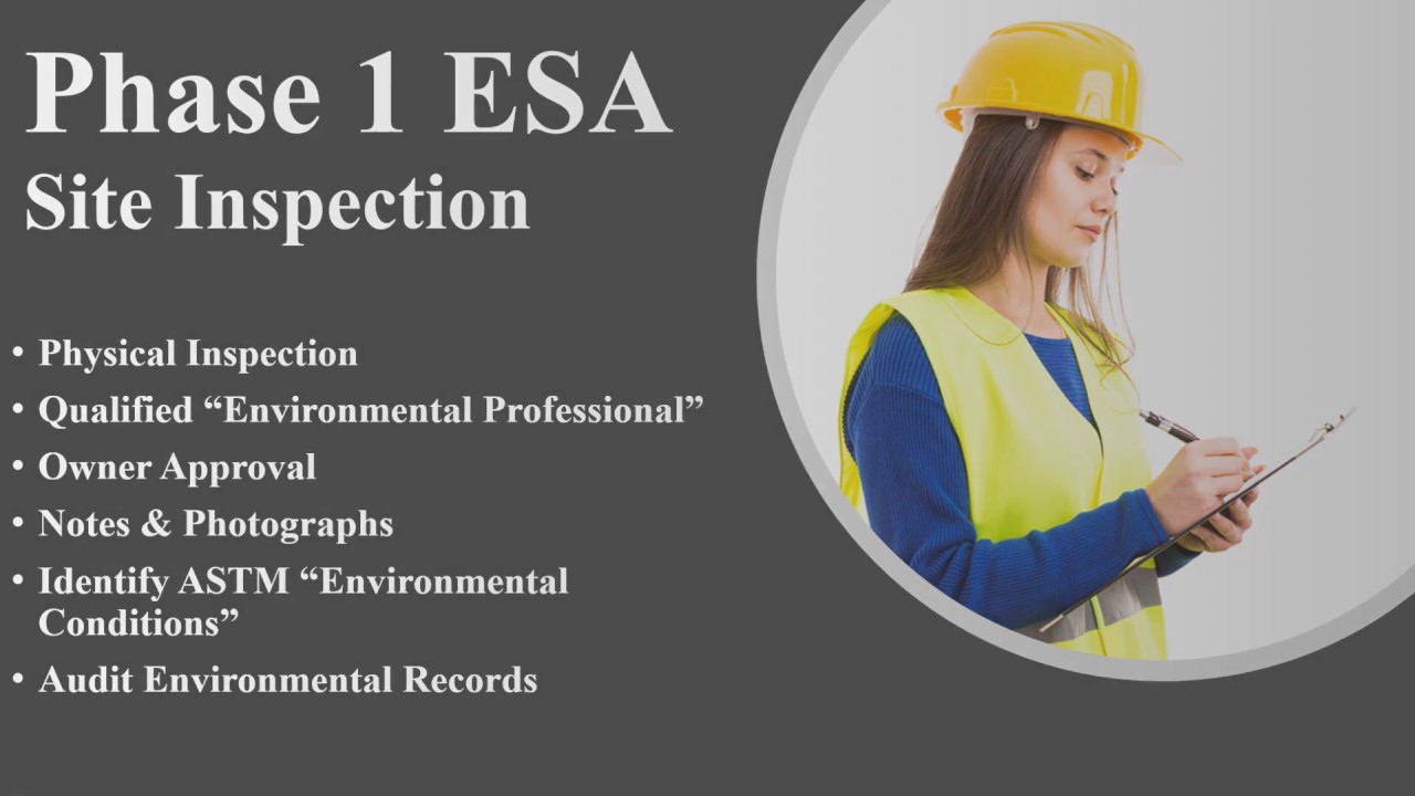 Phase 1 Environmental Site Assessment (Phase I ESA)
