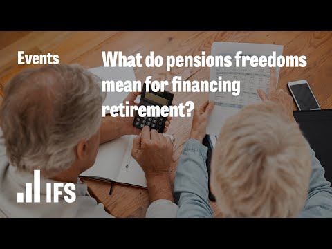 What do pensions freedoms mean for financing retirement?
