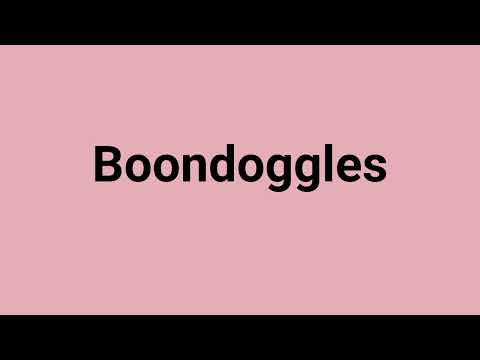 'Boondoggles' Meaning and Pronunciation