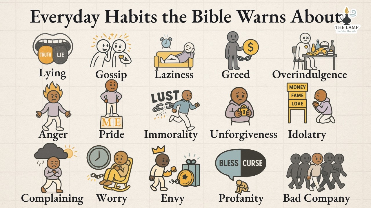 15 Everyday Habits the Bible Says Can Destroy You Explained