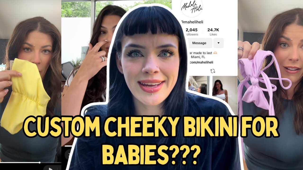 When Walmart isn’t revealing enough | custom bikinis for babies