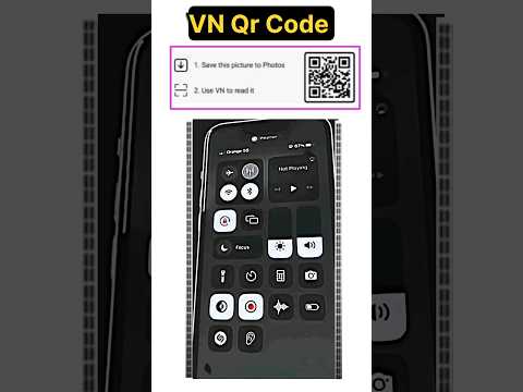 VN QR Code Template || Instagram Trending VN Template VN Video Editing|| #vnediting #vntemplate