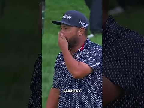 No wonder JJ Spaun’s wife refused to have any physical contact with him at the US Open.#fyp