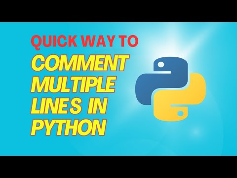 How to Comment Out Multiple Lines of Code in Python