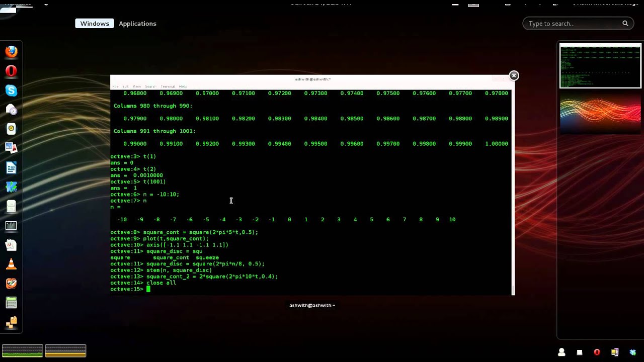 Introduction to GNU Octave