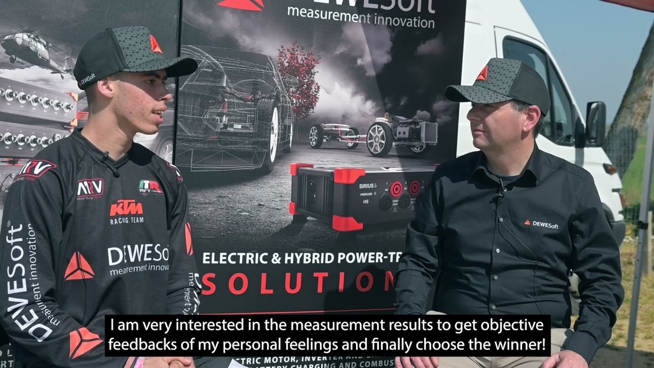 Measuring and Comparing Capabilities of Combustion and Electric Motorcycle | Dewesoft