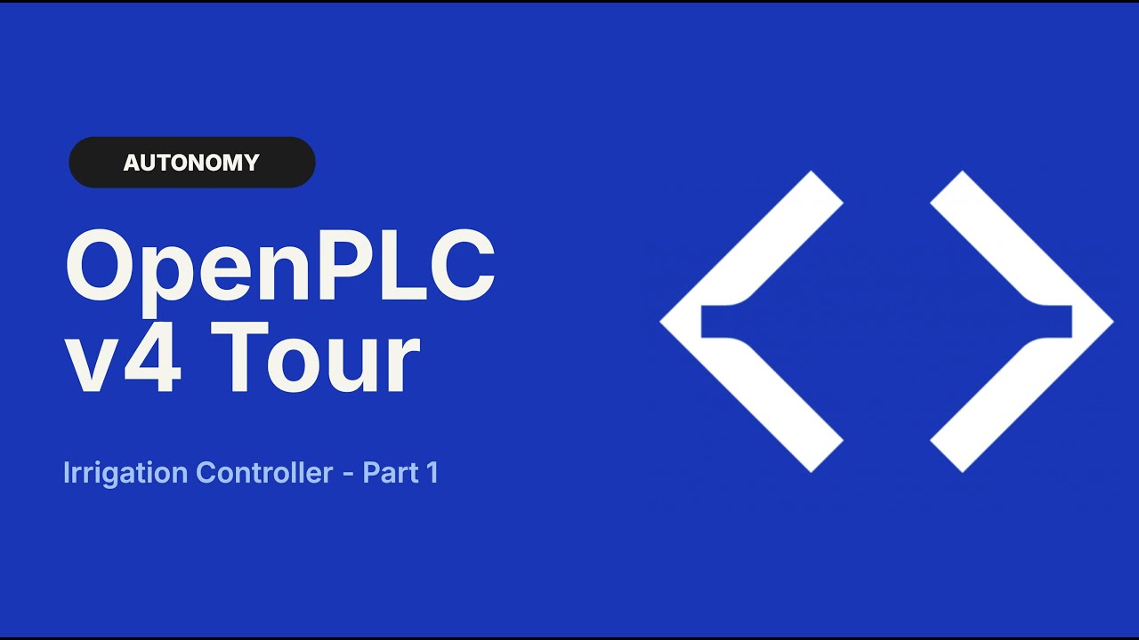 OpenPLC v4 Tour - Irrigation Controller Part 1