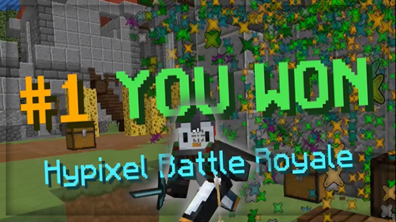 17 KILL BATTLE ROYALE WIN?!? (HYPIXEL BATTLE ROYALE PTL BETA)