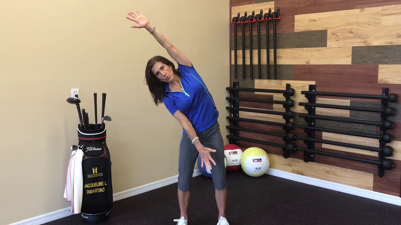 Side Bend with Opposing Arm Reach