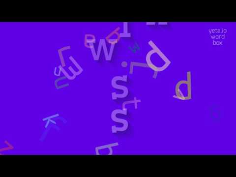 How to say "walsh's"! (High Quality Voices)