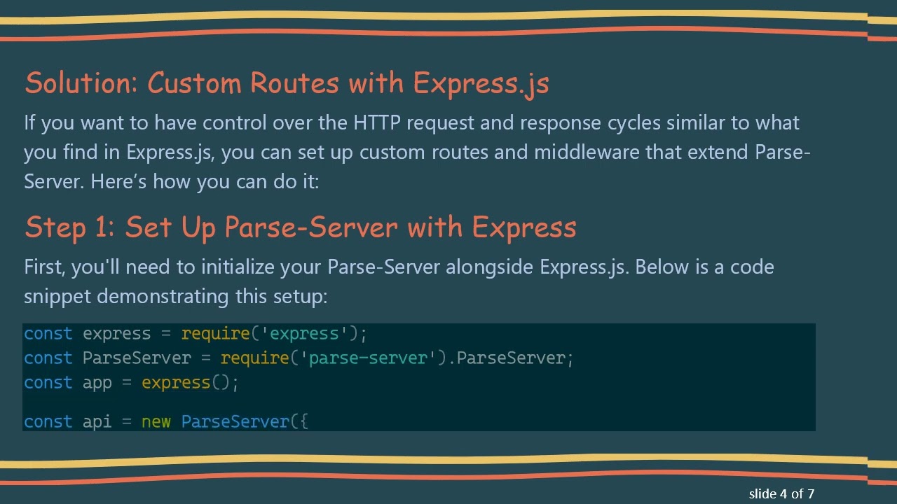How to Handle Custom Response Objects in Parse-Server Cloud Code