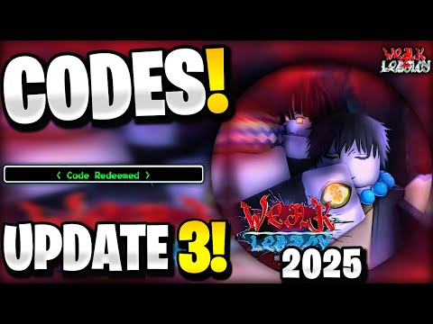 🔥*NEW* All Working UPDATE 3 CODES FOR WEAK LEGACY 2! ROBLOX WEAK LEGACY 2 CODES