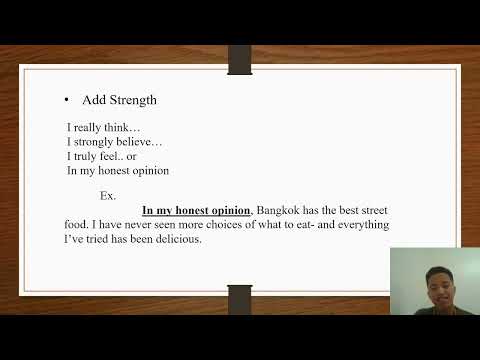 ENGLISH-(Opinion Marking-Signals)
