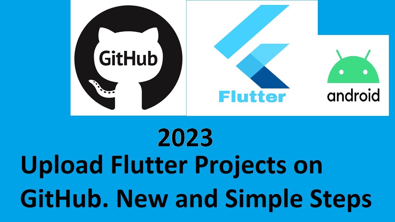 How to Upload Flutter Projects on GitHub 2023