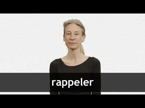 English Translation of “RAPPELER” | Collins French-English Dictionary