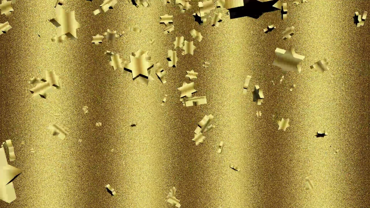 Gold Stars Animation