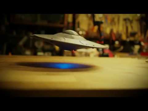 John Park's UFO Flying Saucer with Circuit Playground Express @adafruit @johnedgarpark #adafruit
