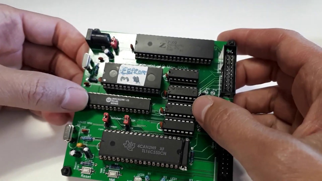 My tool-chain for programming an EEPROM with a Z80 assembly language program.