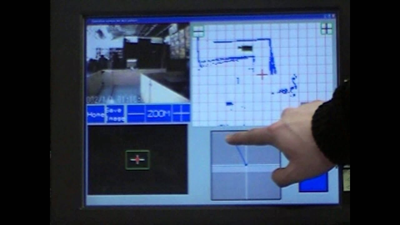 Touch Screen Interface for Mobile Robot Remote Operation (2) Virtual Joystick type