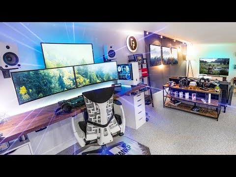 My INSANE 2019 Gaming Setup / Studio Tour!